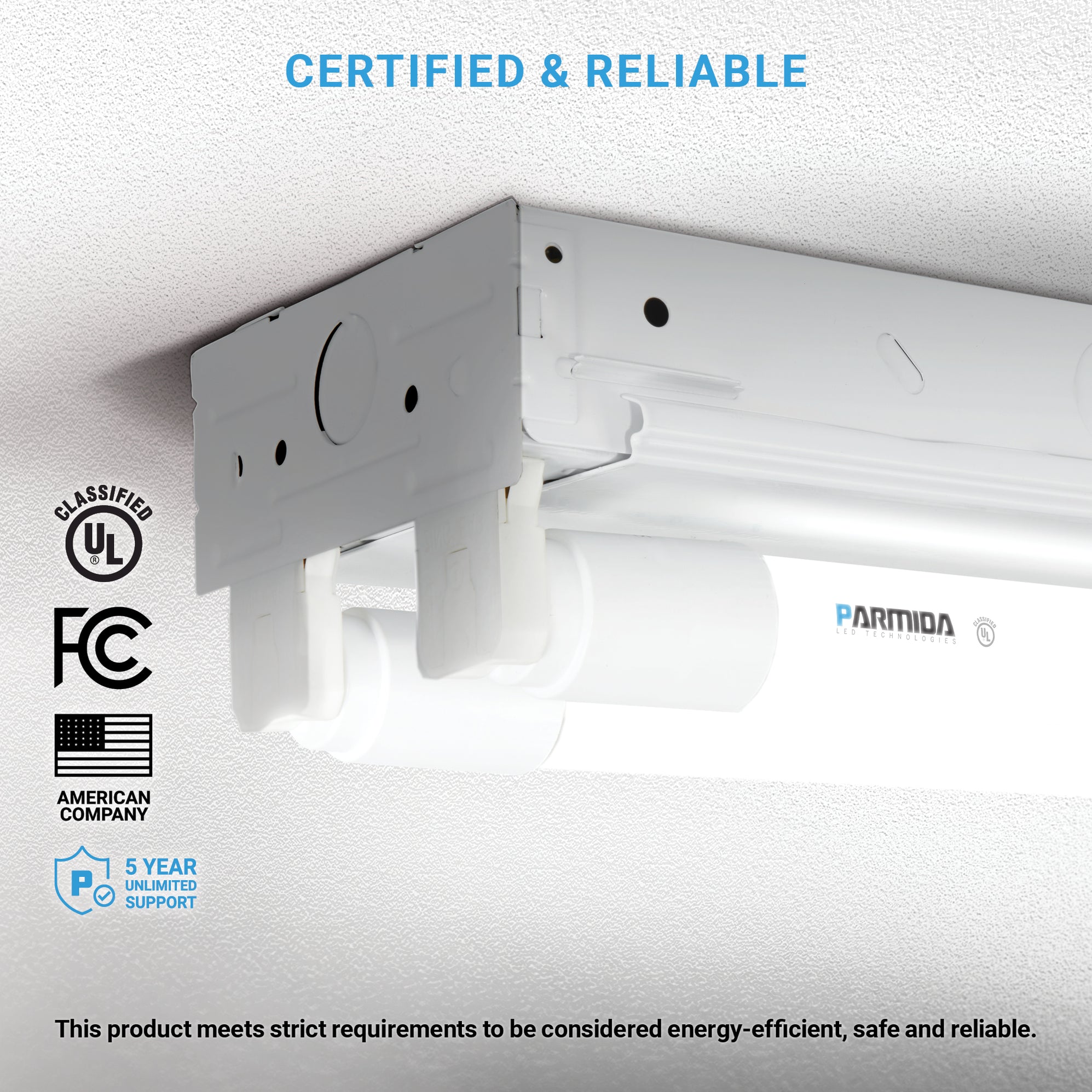 4ft T8 Tube - Frosted Lens - 18W | Commercial Lighting | Parmida LED ...