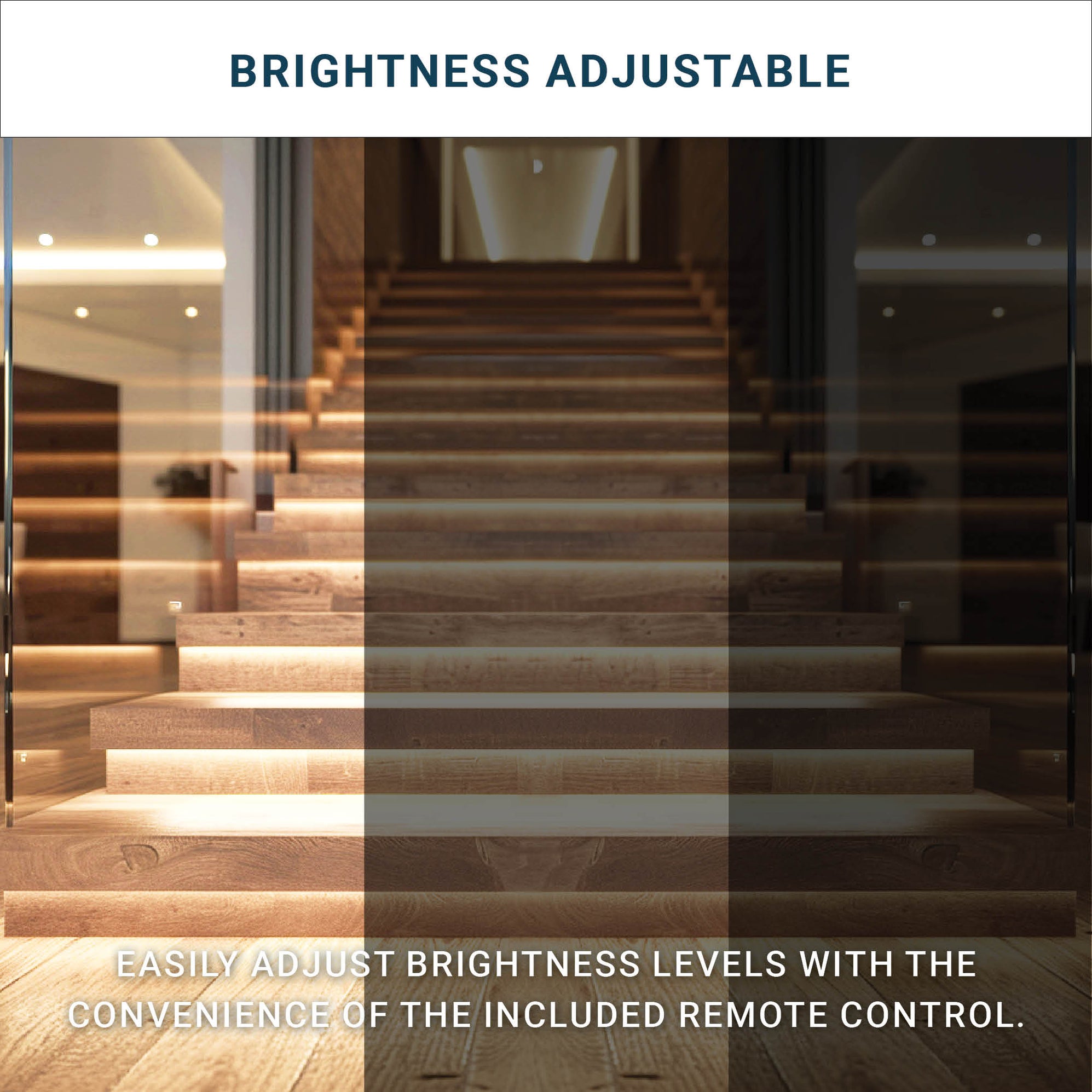 Indoor Stair Lighting Kit with Motion Sensor - RGB/5CCT — Parmida LED ...