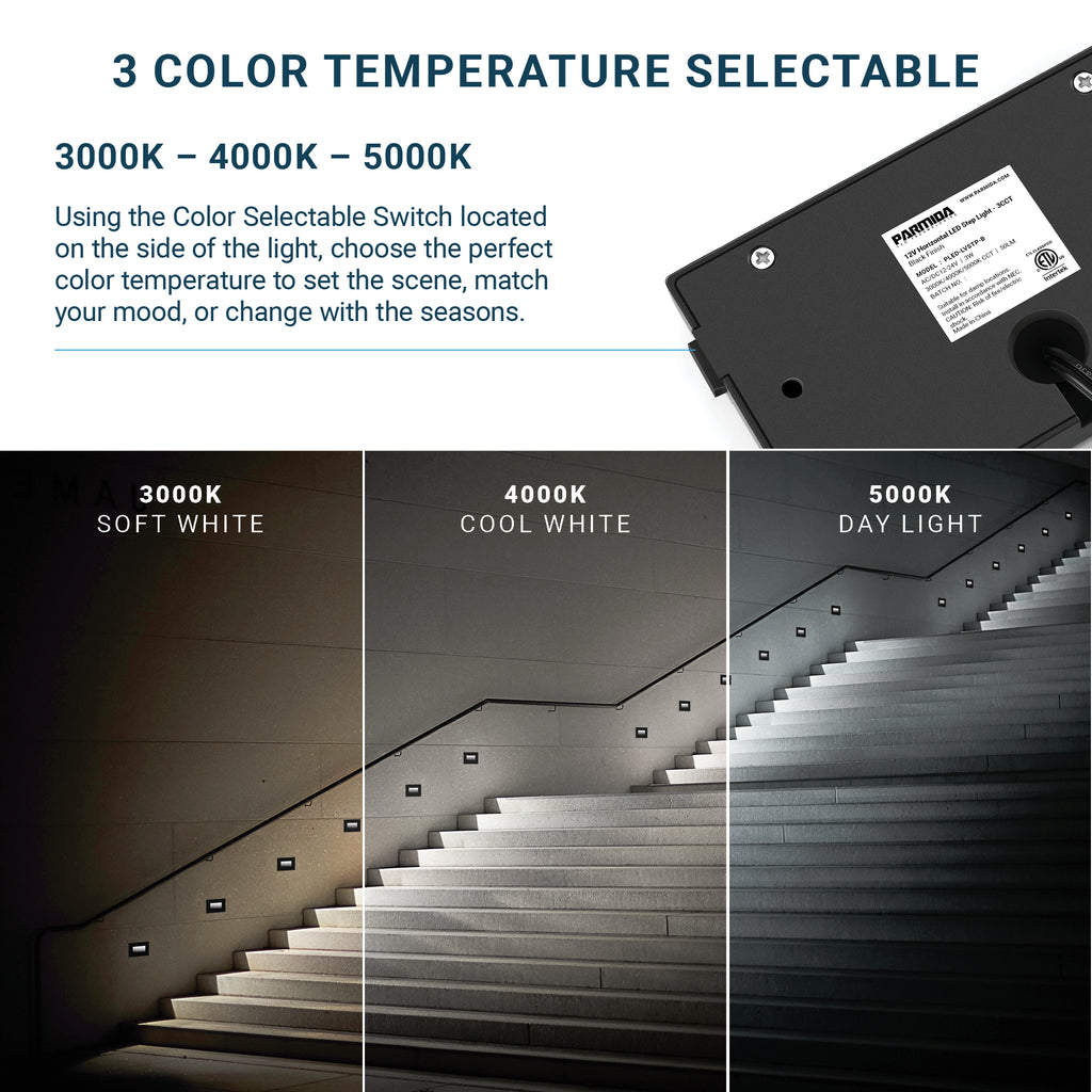 STEP LIGHTS — Parmida LED Technologies