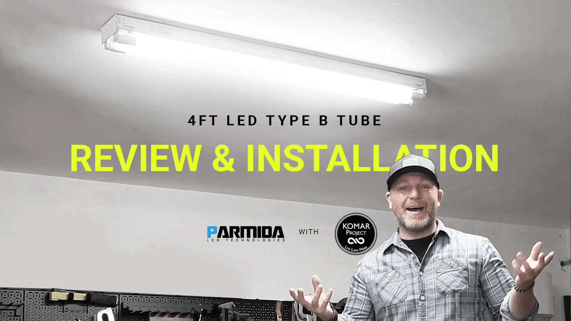 4ft T8 Tube - Clear Lens - 18W | Commercial Lighting | Parmida LED ...