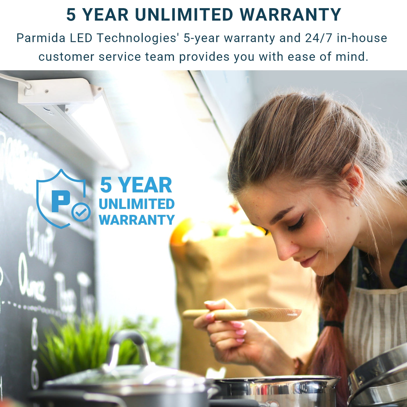 Adjustable Under Cabinet Light - Hardwire or Plug-In | Parmida LED ...